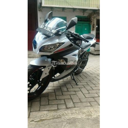 Motor Kawasaki Ninja 250 Fi ABS 2014 Putih Seken Normal Low KM Lengkap ...