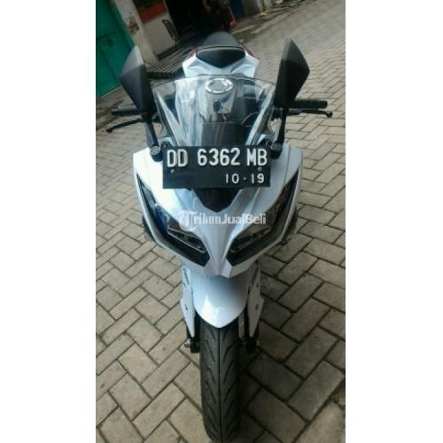 Motor Kawasaki Ninja 250 Fi ABS 2014 Putih Seken Normal Low KM Lengkap ...