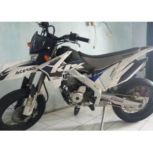 Kawasaki Klx di150diL 2014 Warna Putih Full Modif Mesin Oke Banget di ...