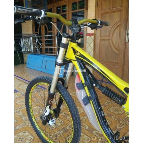 Sepeda MTB Full Suspension Bagus Warna Kuning Harga Nego Tipis di Wonogiri - Tribun JualBeli
