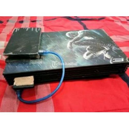 Konsol PS2 Murah Playstation 2 Fat Lengkap HD 250 GB + Stir + 3 Stick ...