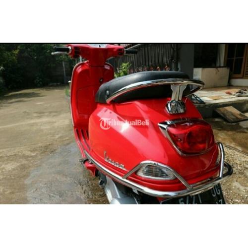 Vespa LX 150 Tahun 2012 Mulus Warna Merah Full Orsinil di Bandung ...