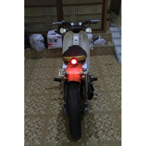 Honda Prima Custom SteetCup Mantep Kelistrikan Semua Hidup di Sidoarjo ...