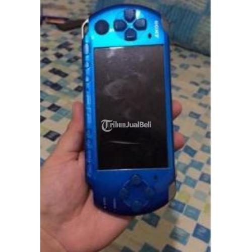 Konsol Sony PSP Slim 3006 Warna Biru Langka Normal Murah Siap Pakai di ...