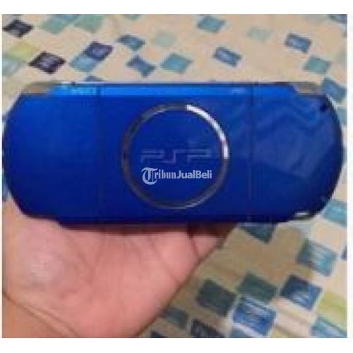 Konsol Sony PSP Slim 3006 Warna Biru Langka Normal Murah Siap Pakai di ...