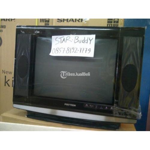 TV Tabung Slim Merk Polytron 21 Inch Kualitas Terjamin Garansi di ...