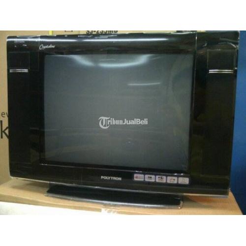 TV Tabung Slim Merk Polytron 21 Inch Kualitas Terjamin Garansi di ...