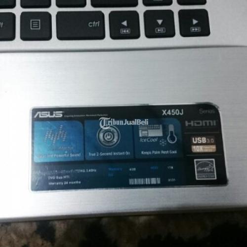 Laptop Asus X450J Core i7 4700HQ CPU @2.4GHz Ram 4 Gb Windows 10 di ...