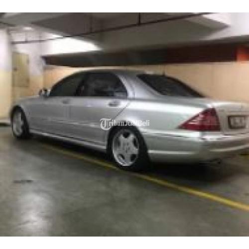Sedan Mercedes Benz S55 AMG 2001 Silver on Grey Low KM V8 Full Stock di ...