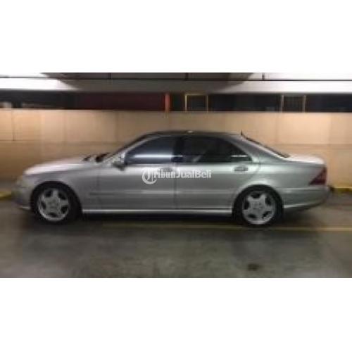 Sedan Mercedes Benz S55 AMG 2001 Silver on Grey Low KM V8 Full Stock di ...