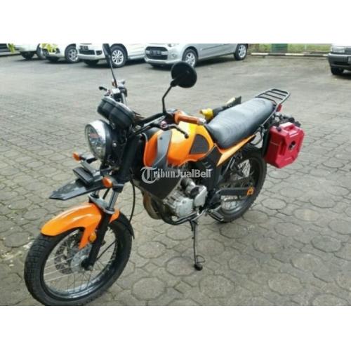 Motor Touring Modifikasi Advanture Basic Yamaha Scorpio Nego di Jakarta ...
