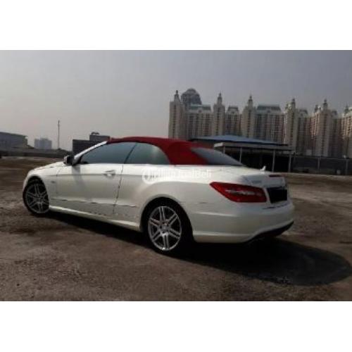 Mercedes Benz Mercy E250 Cabrio AMG 2011 Bekas Second Harga Murah di ...