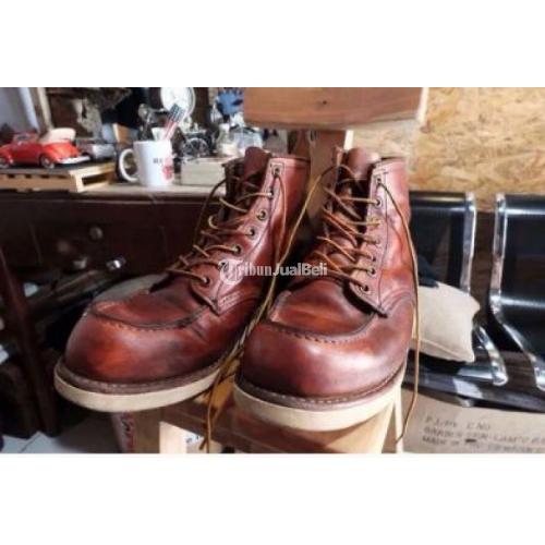 Sepatu Boots Pria Cowok Red Wing 875 Bekas Second Harga Murah di Jawa ...