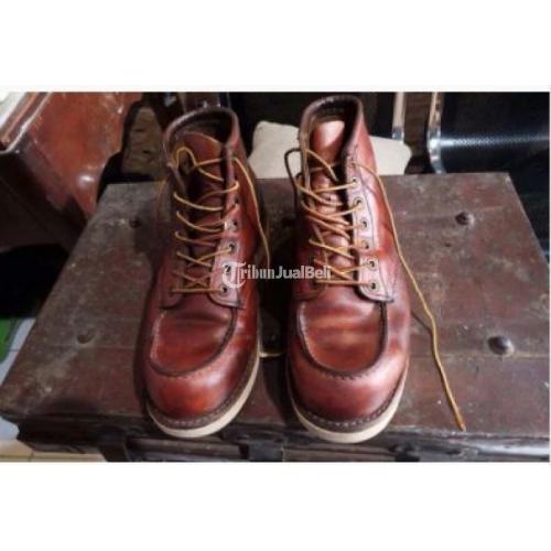 Sepatu Boots Pria Cowok Red Wing 875 Bekas Second Harga Murah di Jawa ...
