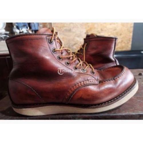 Sepatu Boots Pria Cowok Red Wing 875 Bekas Second Harga Murah di Jawa ...