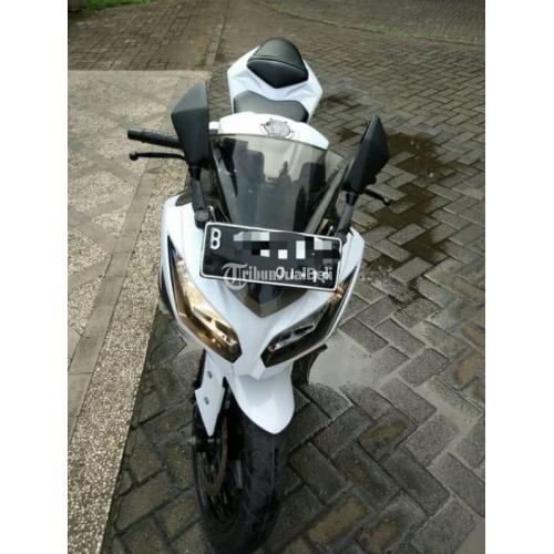 Kawasaki Ninja 250 FI Putih Bagus Barang Import Thailand Surat Lengkap ...