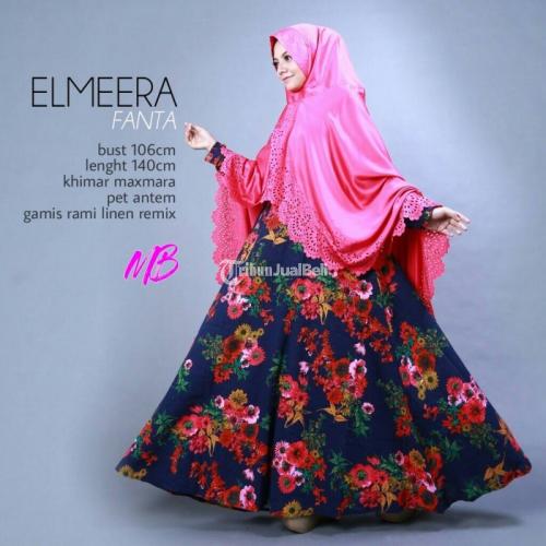 Pakaian Set Elmera Dress Original By MB Ready Stock Banyak di Solo ...