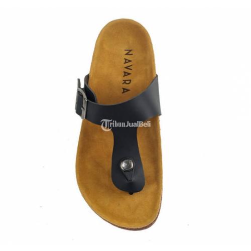 Navara Woman Amber Black Sandal Sendal Wanita Harga Murah di Surabaya ...