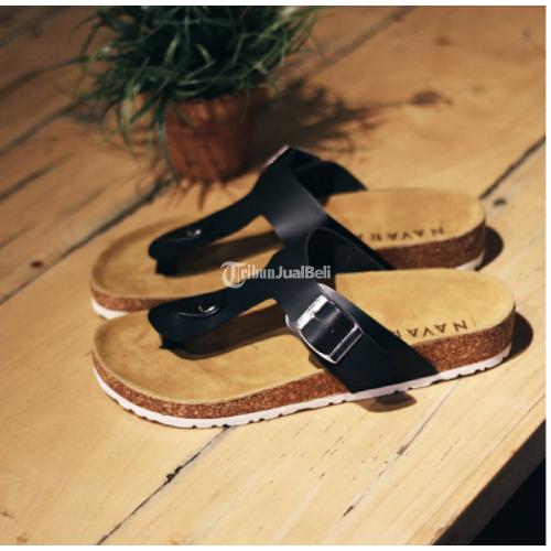 Navara Woman Amber Black Sandal Sendal Wanita Harga Murah di Surabaya ...