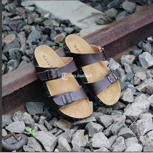 Navara Man Abel Brown Sandal Sendal Harga Murah di Surabaya - Tribun ...