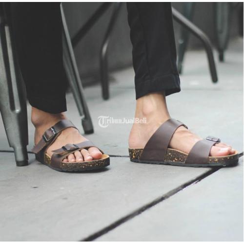 Navara Man Abel Brown Sandal Sendal Harga Murah di Surabaya - Tribun ...