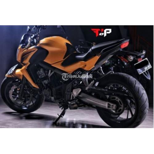 Honda CB650F Yellow 2016 Second Mulus Low KM Frame Slider Like New di ...