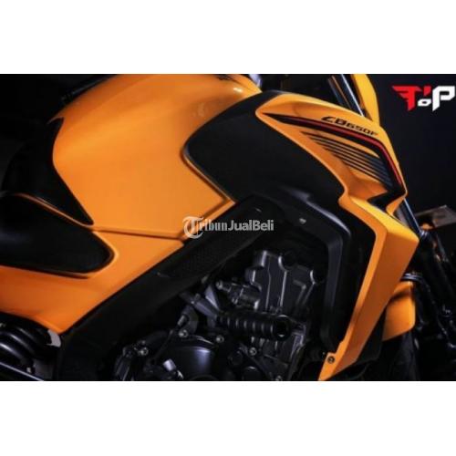 Honda CB650F Yellow 2016 Second Mulus Low KM Frame Slider Like New di ...