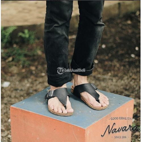 Navara Man Arley Black Sandal Size 39di44 Barang 100% Baru Cocok Buat ...