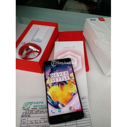One Plus 3T A3010 Warna Grey Fullset Mulus RAM 6/64GB Istimewa di ...