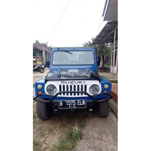 Suzuki Jimny LJ80V Tahun 1981 Modif Canvas Mesin Tokcer di Jawa Barat ...