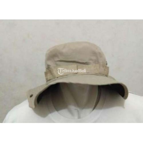 Topi Rimba Outdoor New Bahan Kanvas Berkualitas Warna Krem di Jakarta ...