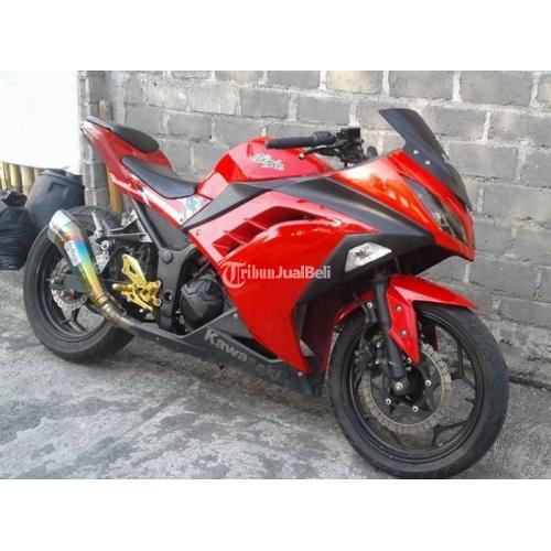 Kawasaki Ninja FI 2014 Warna Merah Surat Komplit Mesin Bagus Siap Gas ...