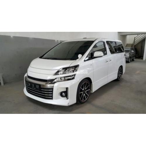 Toyota Vellfire GS Sport Premium Sound Tahun 2013 Kondisi Prima di ...
