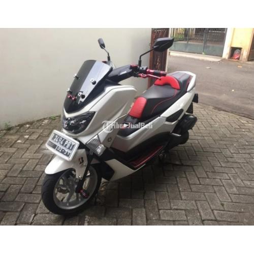 Yamaha Nmax non ABS 2016 modifikasi warna putih Surat lengkap Tinggal ...