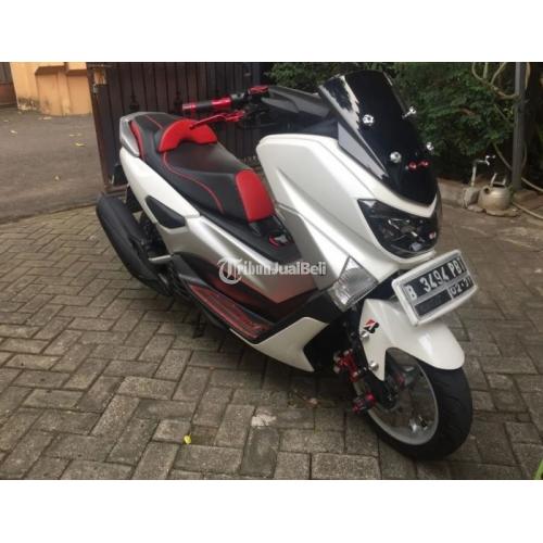 Yamaha Nmax non ABS 2016 modifikasi warna putih Surat lengkap Tinggal ...