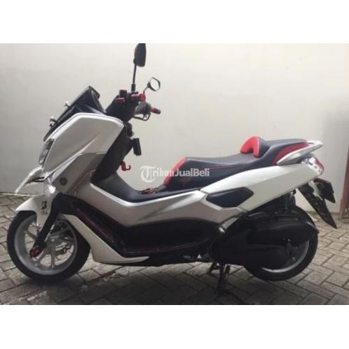 Yamaha Nmax non ABS 2016 modifikasi warna putih Surat lengkap Tinggal ...