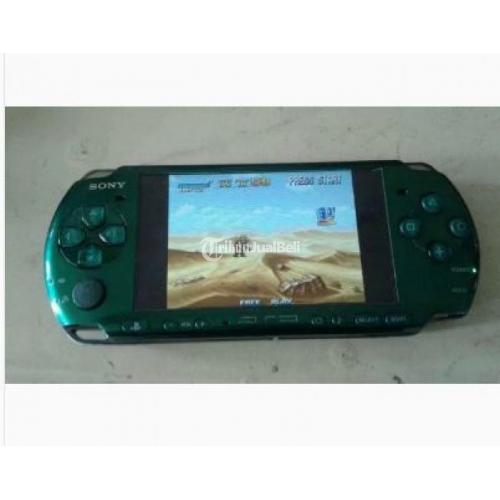 Play Station Portable PSP 3000 Hijau Bekas Second Harga Murahdi ...
