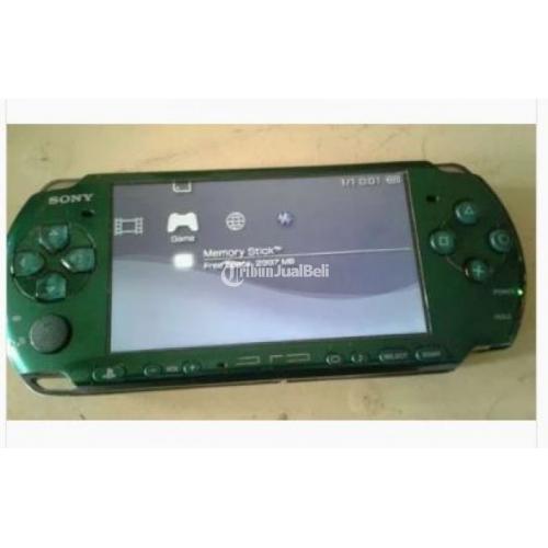 Play Station Portable PSP 3000 Hijau Bekas Second Harga Murahdi ...
