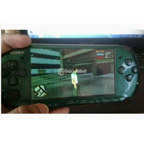 Play Station Portable PSP 3000 Hijau Bekas Second Harga Murahdi ...