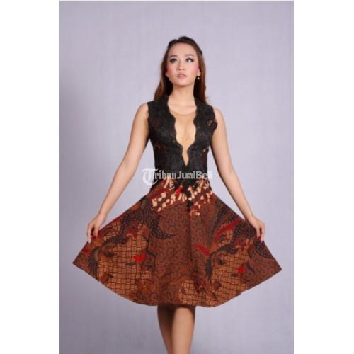 Batik Wanita Dress Batik Pesta Victoria Doby MDB085 Harga Murah di ...