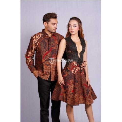 Batik Solo Couple Sarimbit Batik Victoria Doby SRB046 Murah di ...