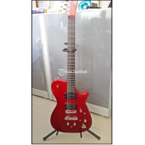 Gitar Manson Muse Custom Warna Red Glitter Second Mulus Banyak Bonus di ...