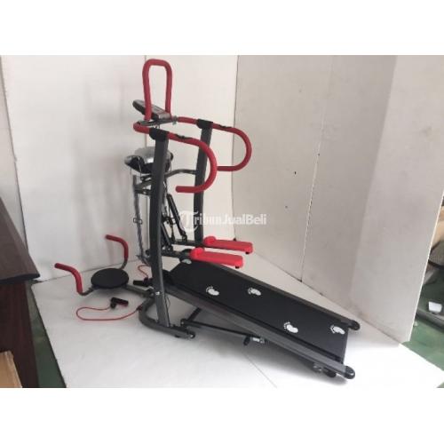 Treadmill Manual 6 Fungsi Alat Fitness Jogging Di Rumah Pembakar Kalori ...