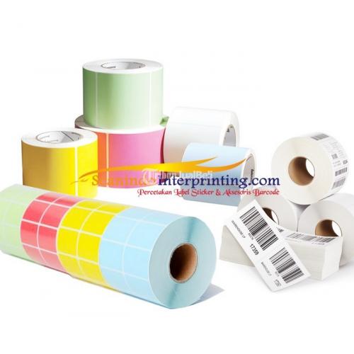 Label Sticker Barcode Warna CMYK Harga Murah Berkualitas di Jakarta ...
