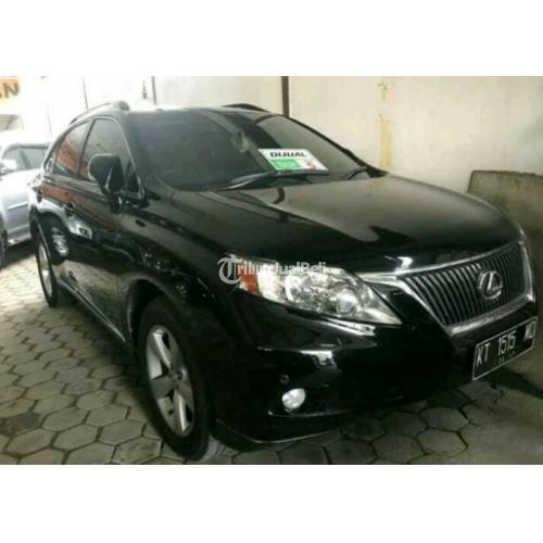 Mobil Second Bekas Lexus RX 270 Matic 2011 Mulus Sehat Hitam di ...
