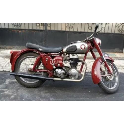 Motor Klasik BSA Tahun 1954 250cc Bekas Second Harga Murah di Cilegon ...