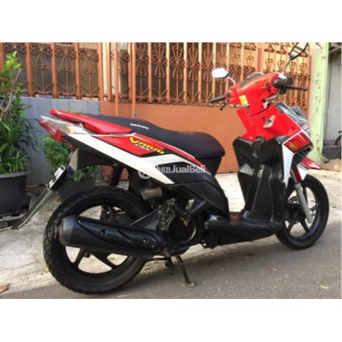 Honda Vario 110 CBS Tahun 2011 Merah Putih Kinclong di Jakarta Pusat ...