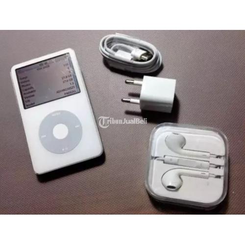 Apple iPod Classic 5th Gen 30 GB White Fungsi Oke Few Scratch di ...