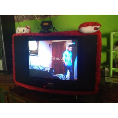 TV Tabung 21 Inch Flat Merk Sharp Belom Pernah Service di Jawa Barat ...