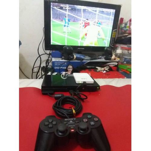 PlayStation PS2 Slim 9 HDD 40GB Bekas Second Harga Murah Full Game di ...